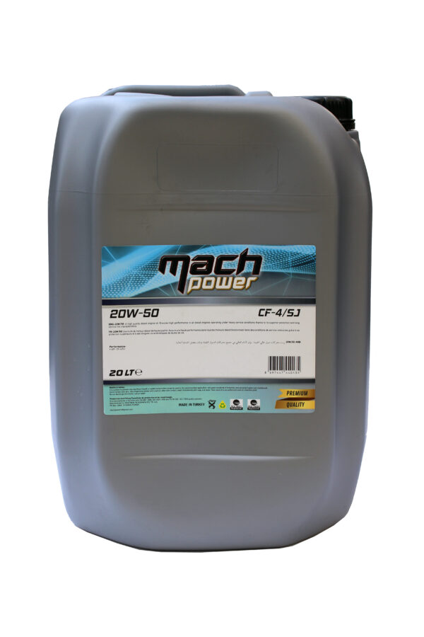 20W50 MACH POWER ENGINE OIL 20L – KamalHibri